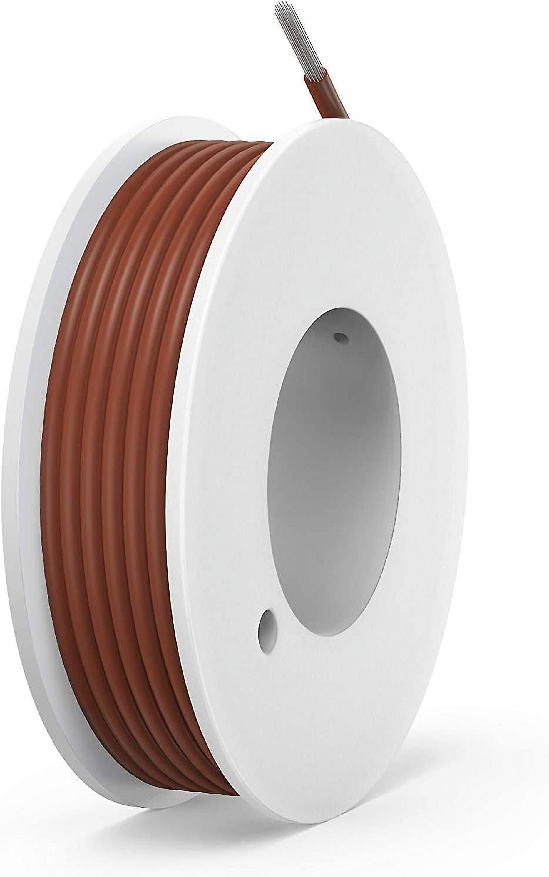 13-foot Black Silicone Electric Wire Spool - 18 Awg, Tinned Copper ...