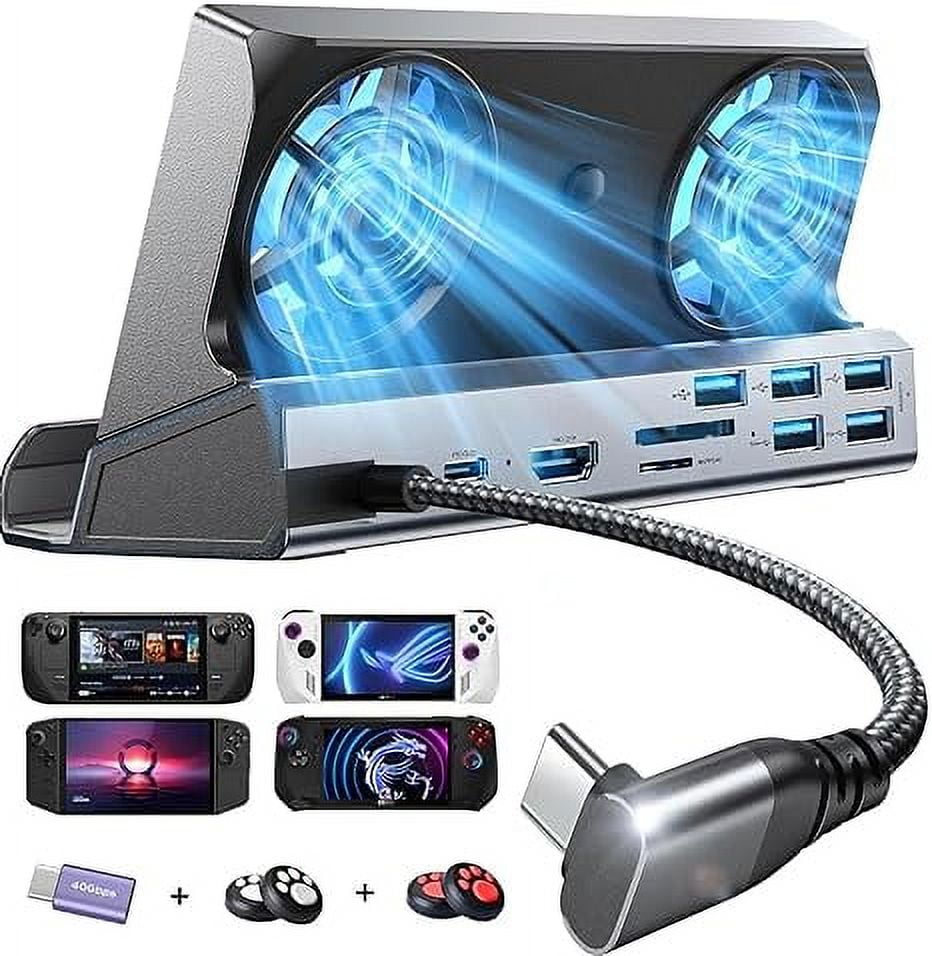 13-in-1 Docking Station for Steam Deck OLED & ROG Ally & Legion Go ...