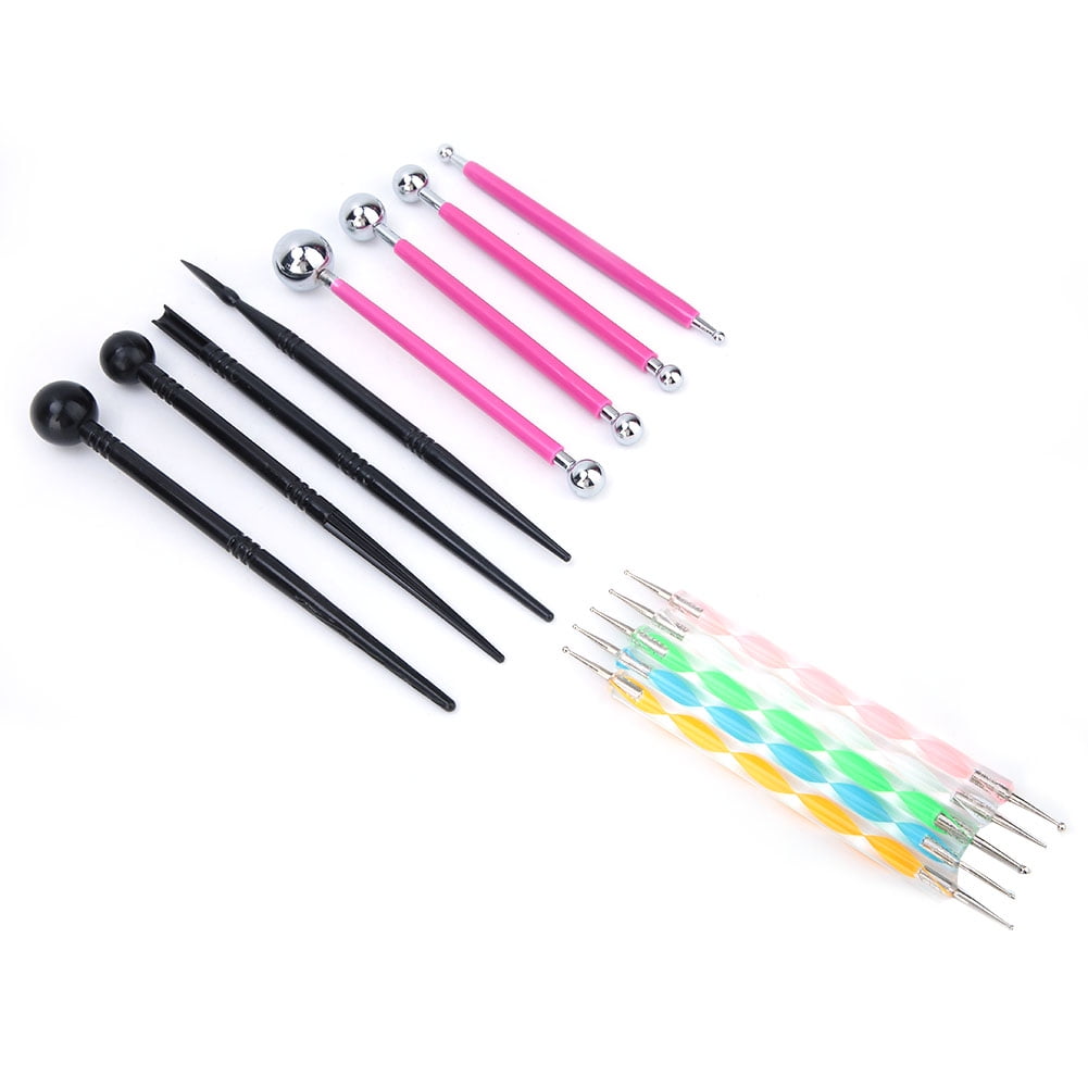 13 in 1 Double End Dotting Clay Painting Indentation Pens Stylus Tools ...