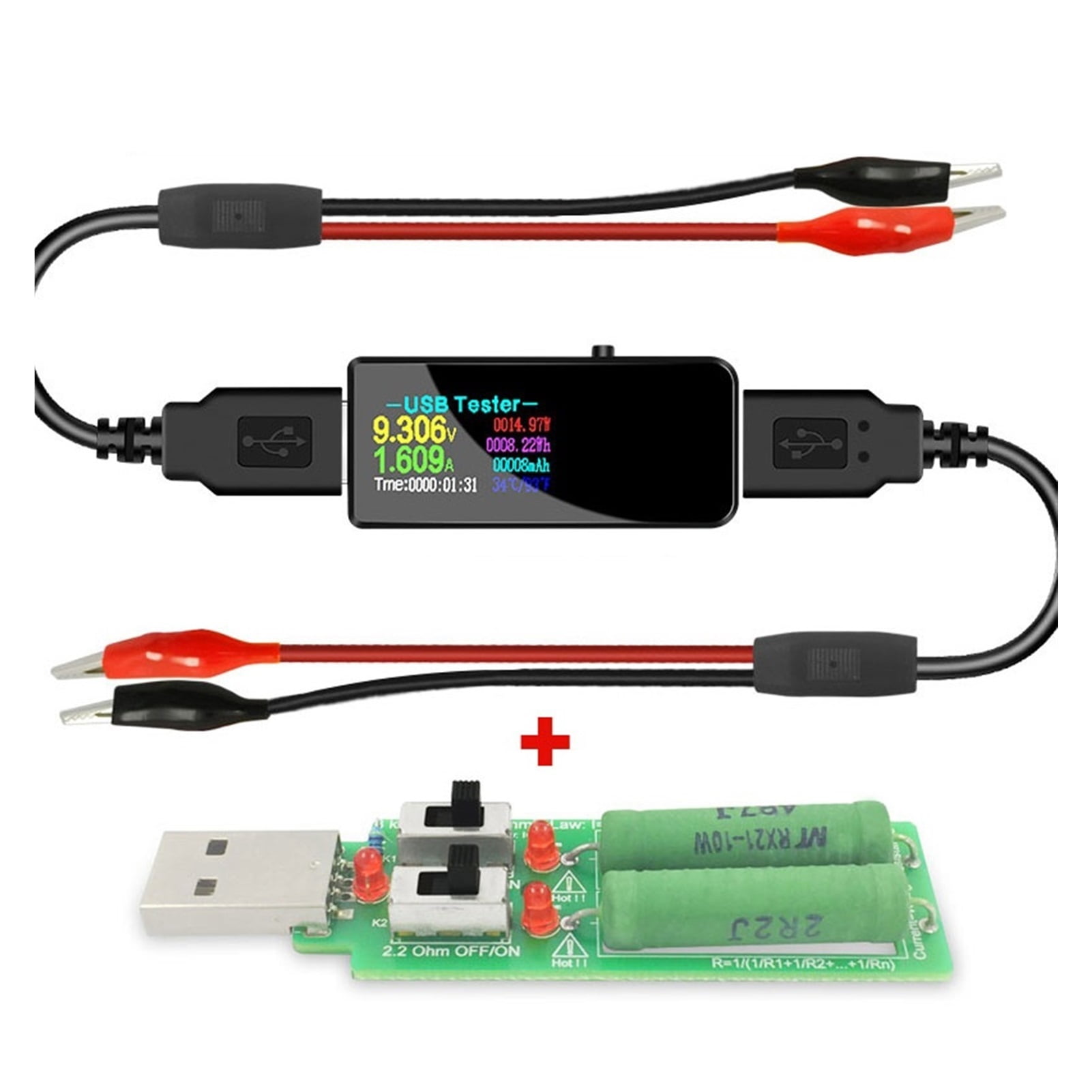 13 in 1 USB Tester DC Digital Voltmeter Amperimetro Voltage Current ...