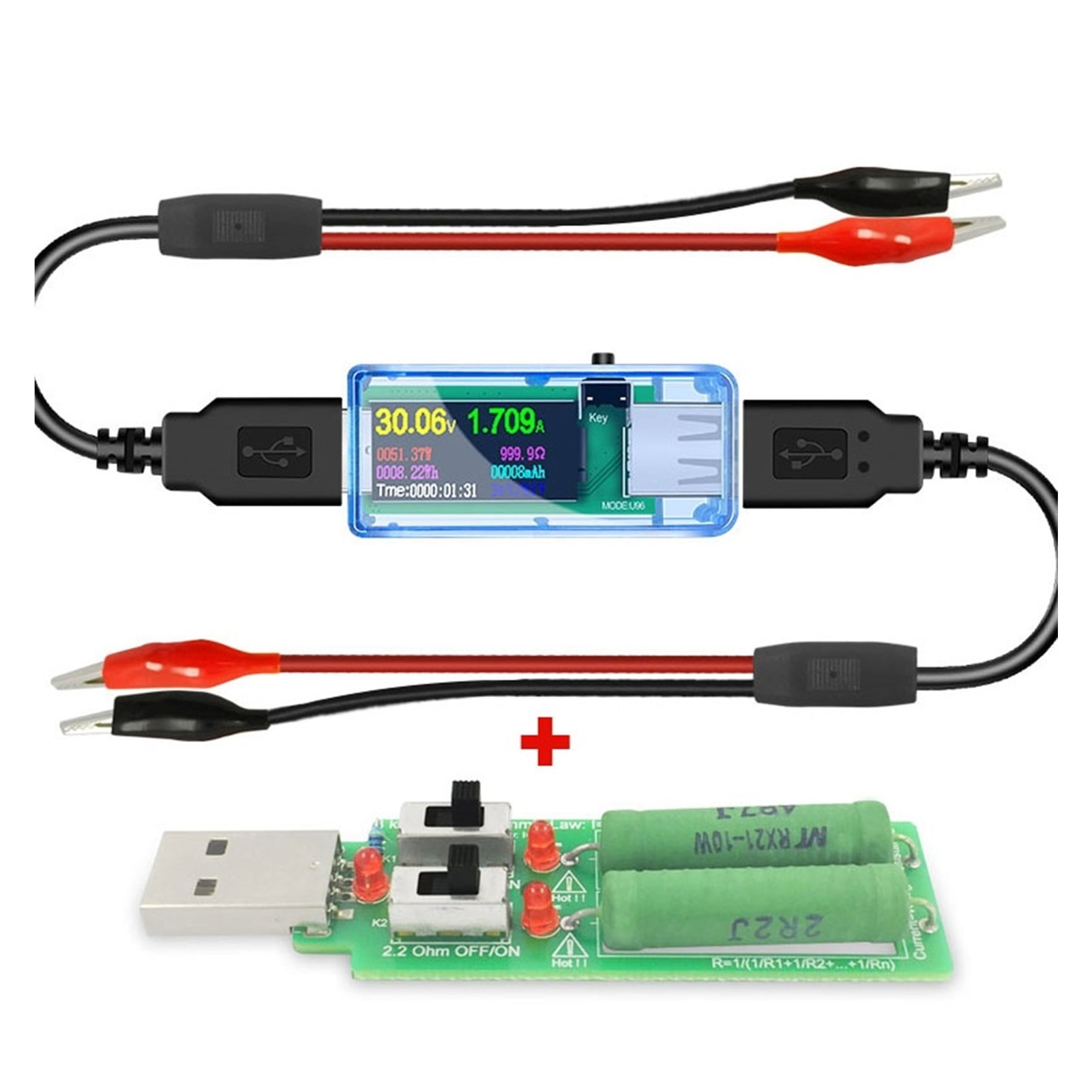 13 in 1 USB Tester DC Digital Voltmeter Amperimetro Voltage Current ...