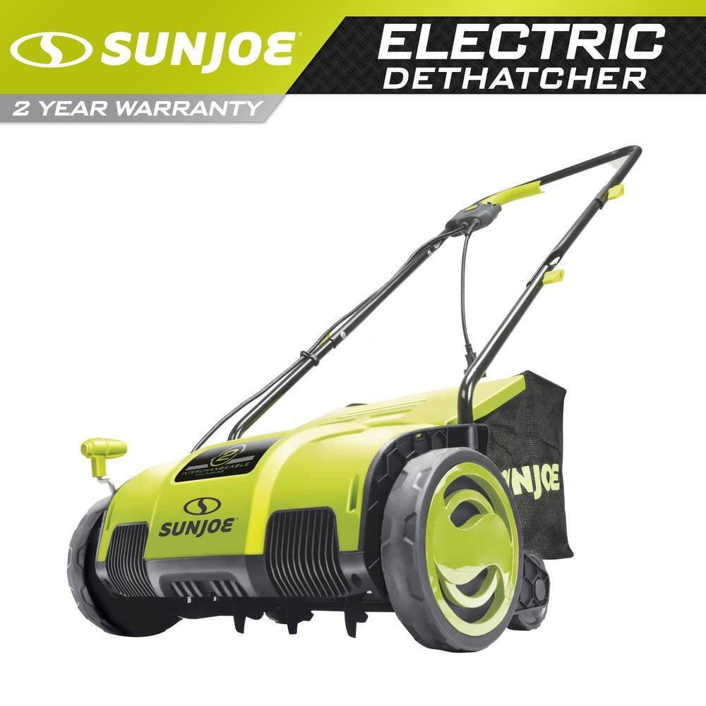 13 in. 12 Amp Electric Lawn Dethatcher with Collection Bag - Walmart.com