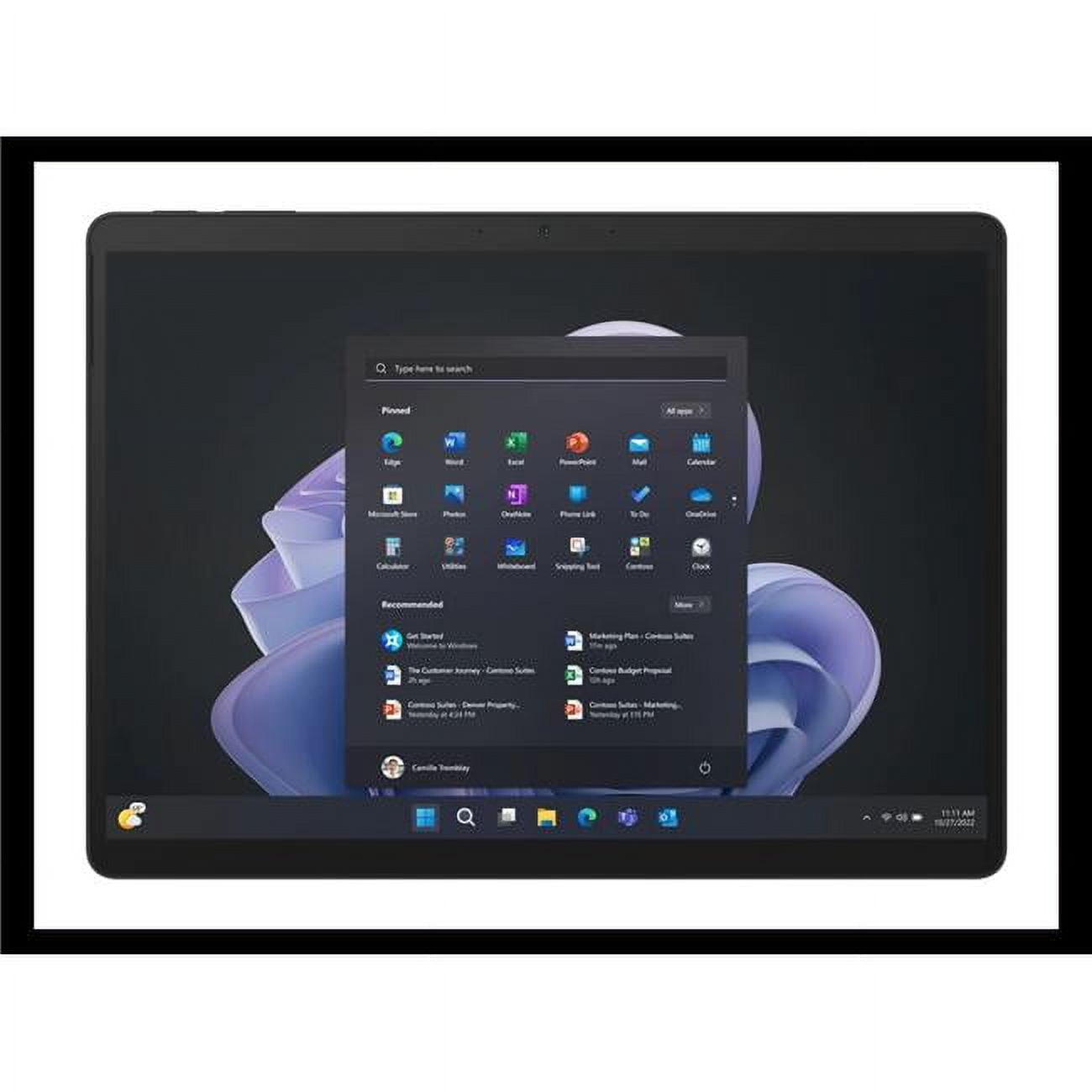 13 in. Surface Pro 9 Core i7 10th Gen i7-1265U Deca-Core Windows 11 Pro ...