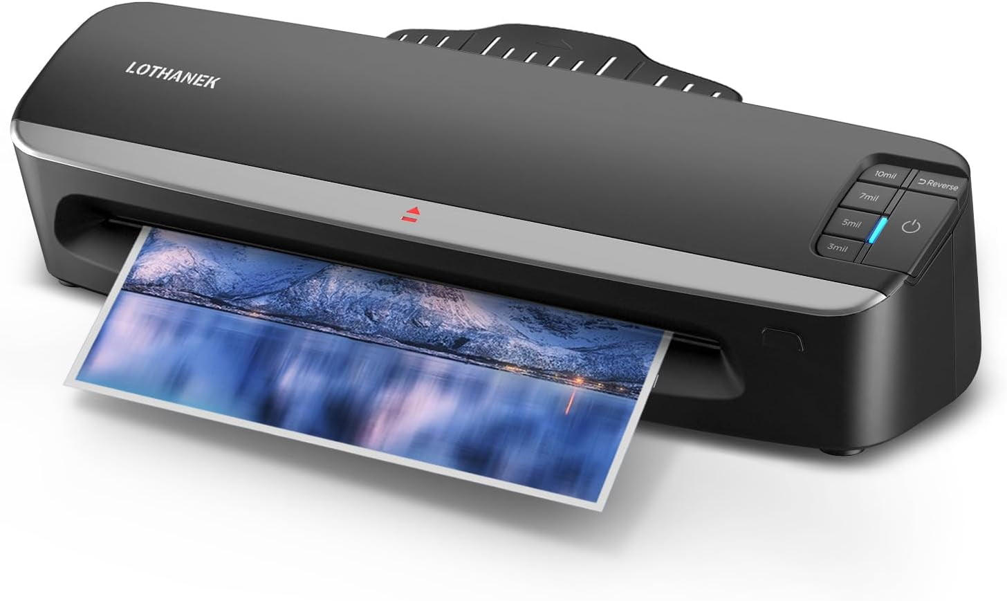 13 inch 4-Roller Laminator Machine, 3-10 Mil 60-Second Warm-up A3 ...