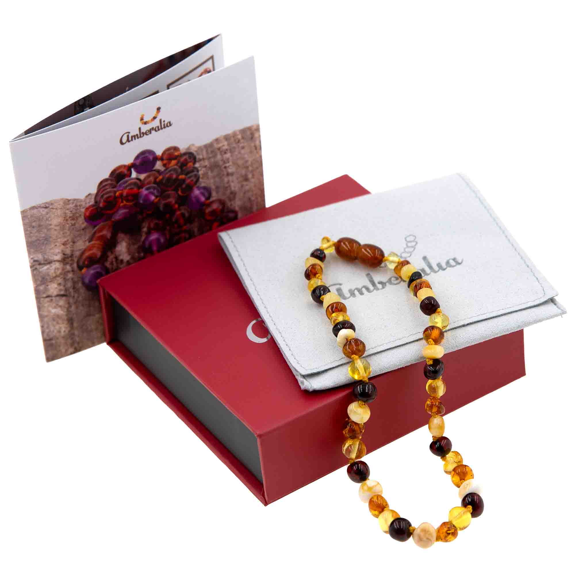 13-inch Amberalia Amber Infant necklace, imported from Lithuania ...