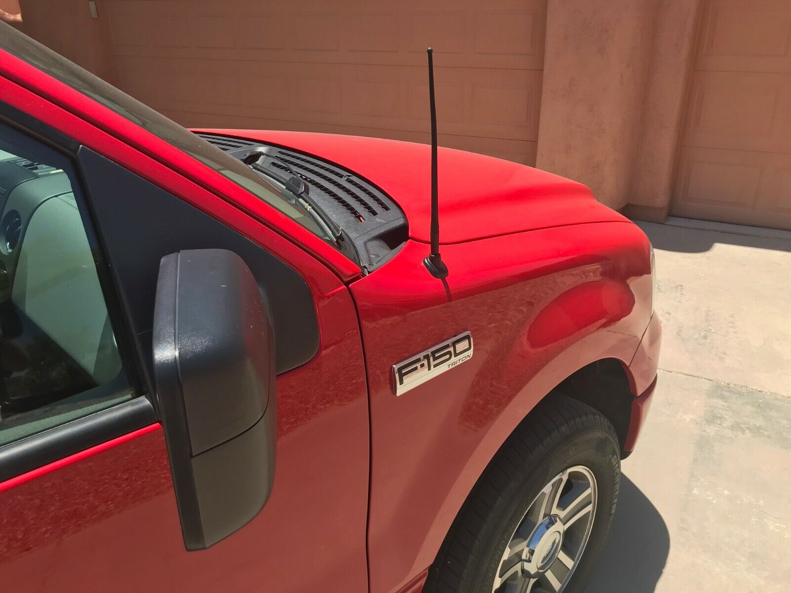13" inch Antenna Mast Black Power Radio AM/FM for FORD F-150 1980-2008 ...