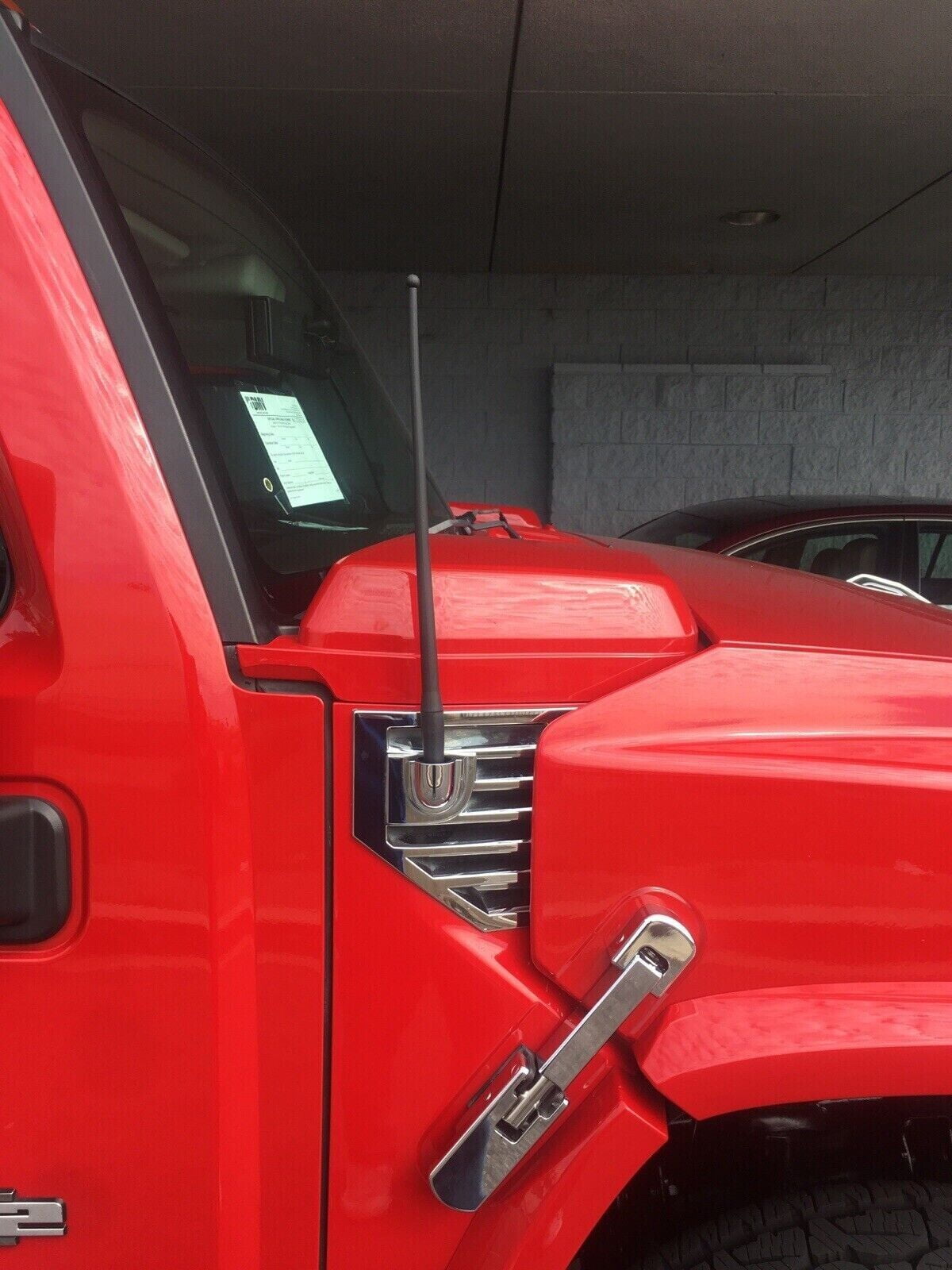 13" inch Antenna Mast Black Power Radio AM/FM for HUMMER H2 H 2 2003 ...