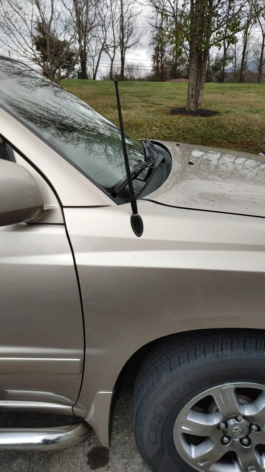 13" inch Antenna Mast Black Power Rod Radio AM/FM for TOYOTA HIGHLANDER ...