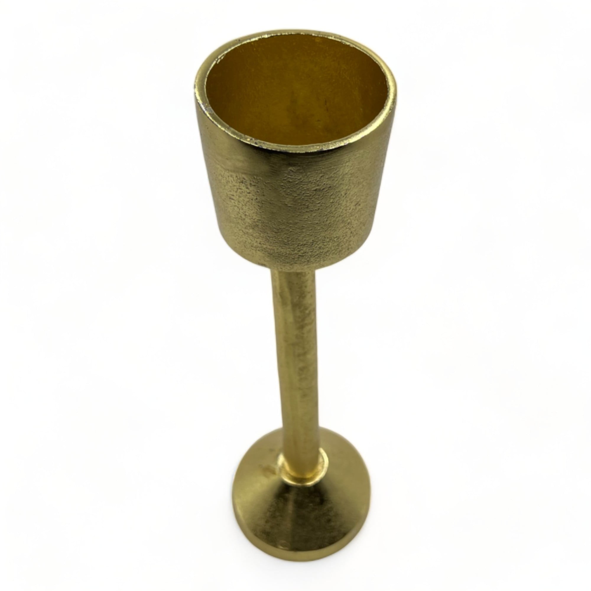 13 inch Gold Decorative Metal Candle Holder by 90210 Kitchen and Bath ...