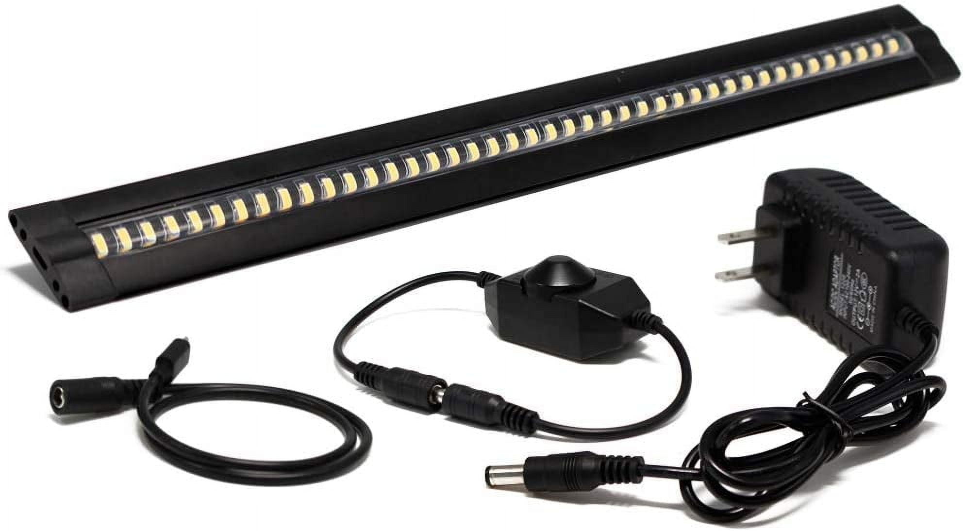 13 inch LED Under Cabinet Lighting, 12V 5W Ultra Thin Plug in Counter ...