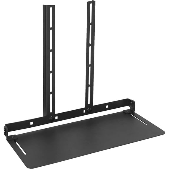 13 inch Over Under VESA Monitor Shelf Mount, Holds Media Devices ...