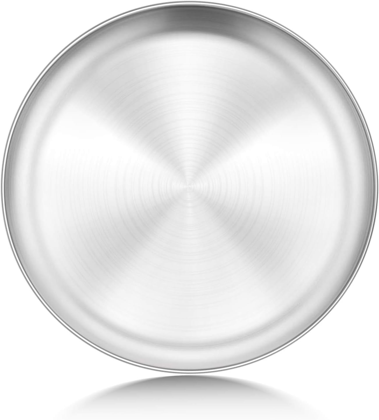 13½ inch Pizza Pan,Pizza Tray, Stainless Steel Round Pizza Plate for ...