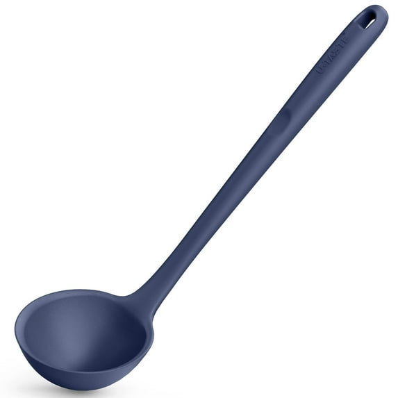 13 inch Silicone Soup Ladle: U-Taste 600°F Heat Resistant Non-stick ...