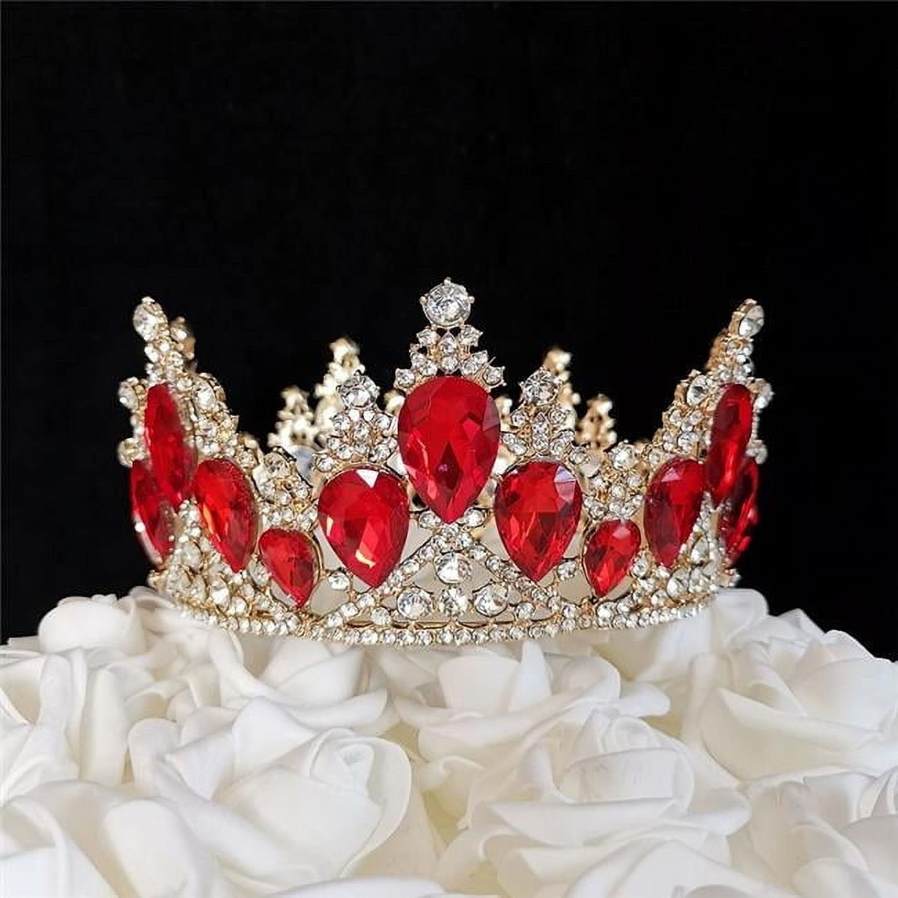 13 oz Red Queen Crown Cake Topper - Walmart.com