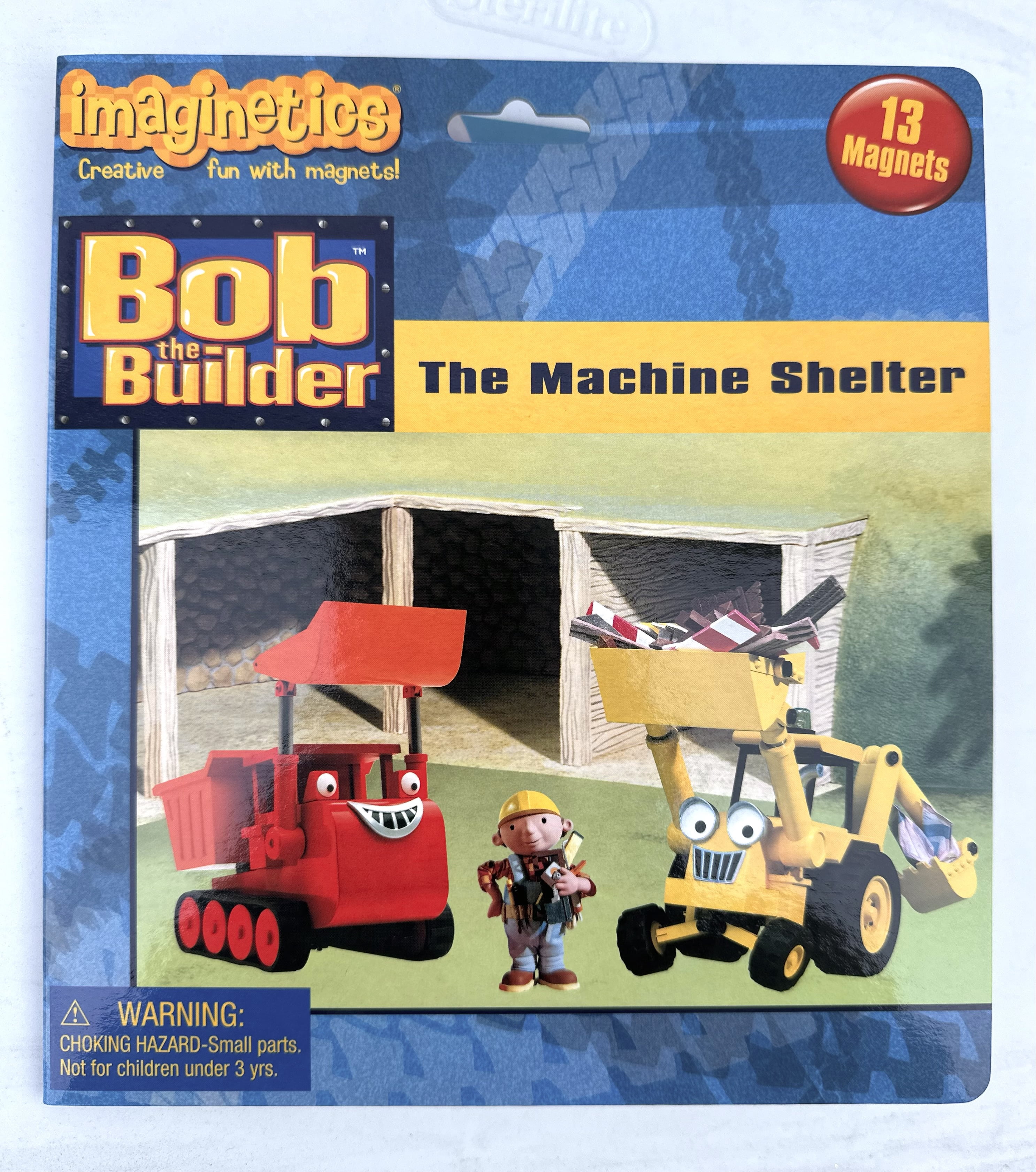 13 pcs Bob The builder Magnet Set - Bot Bhe Builder The Machine Shelter ...