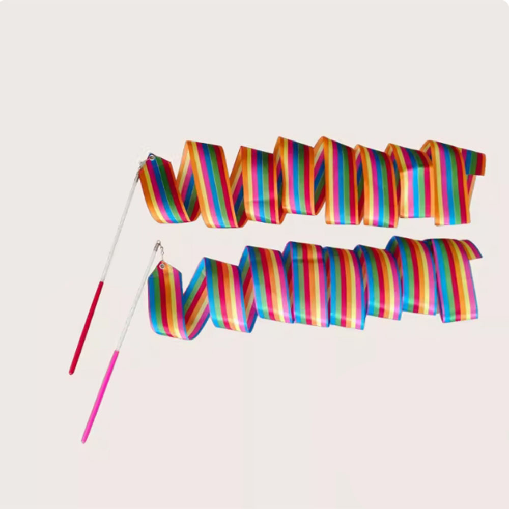 13 sticks Dance Ribbons, Gymnastics Ribbon for Twirling, Artistic ...