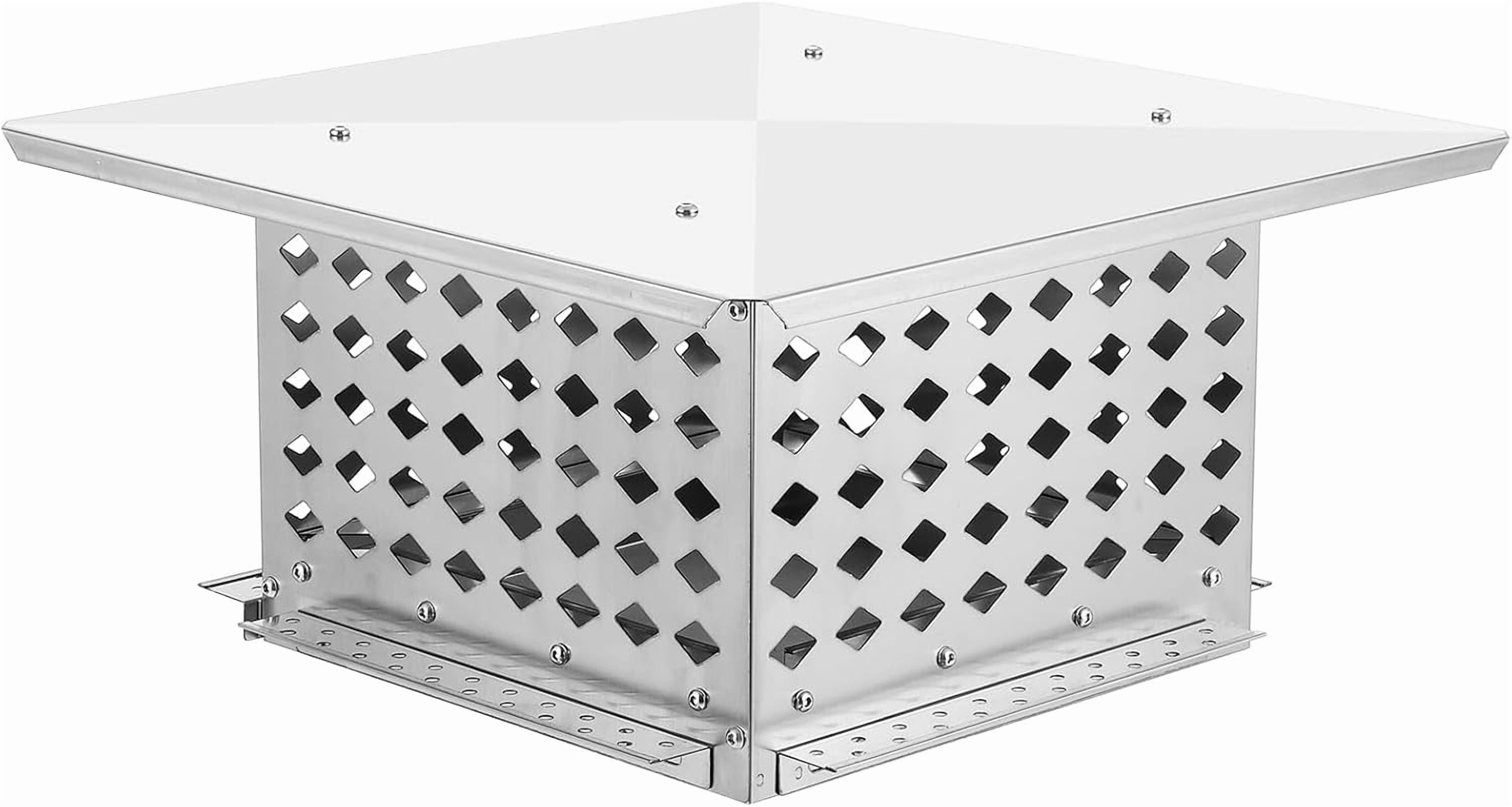 13" x 13" Chimney Cover, Chimney Rain Caps, Fireplace Chimney Caps for ...