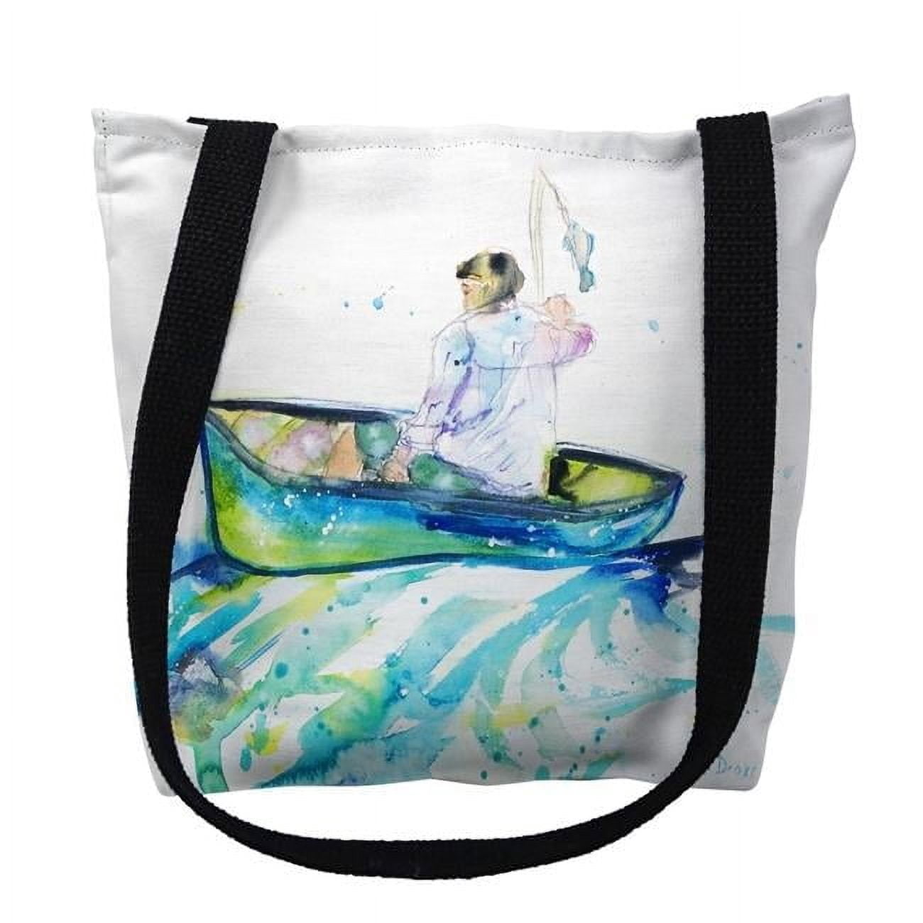13 x 13 in. Boy in Boat Small Tote Bag - Walmart.com