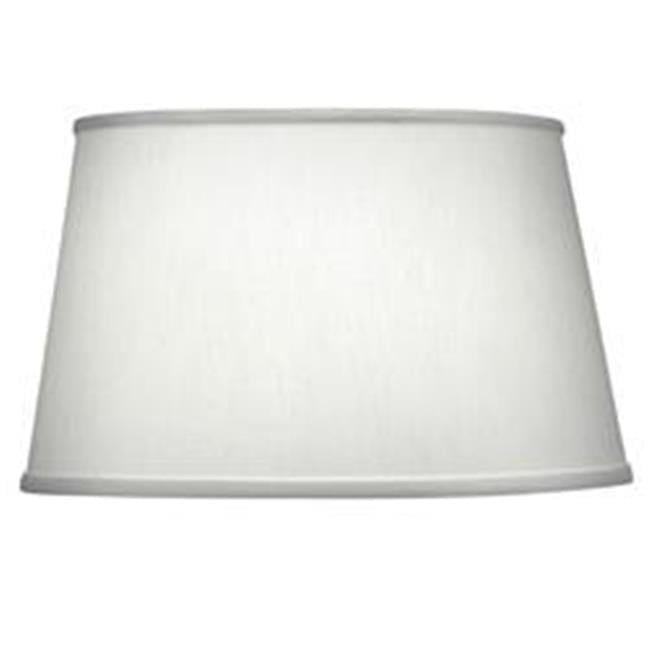 13 x 16 x 10 in. Hardback Tapered Drum Lamp Shade, Pearl Supreme Satin ...