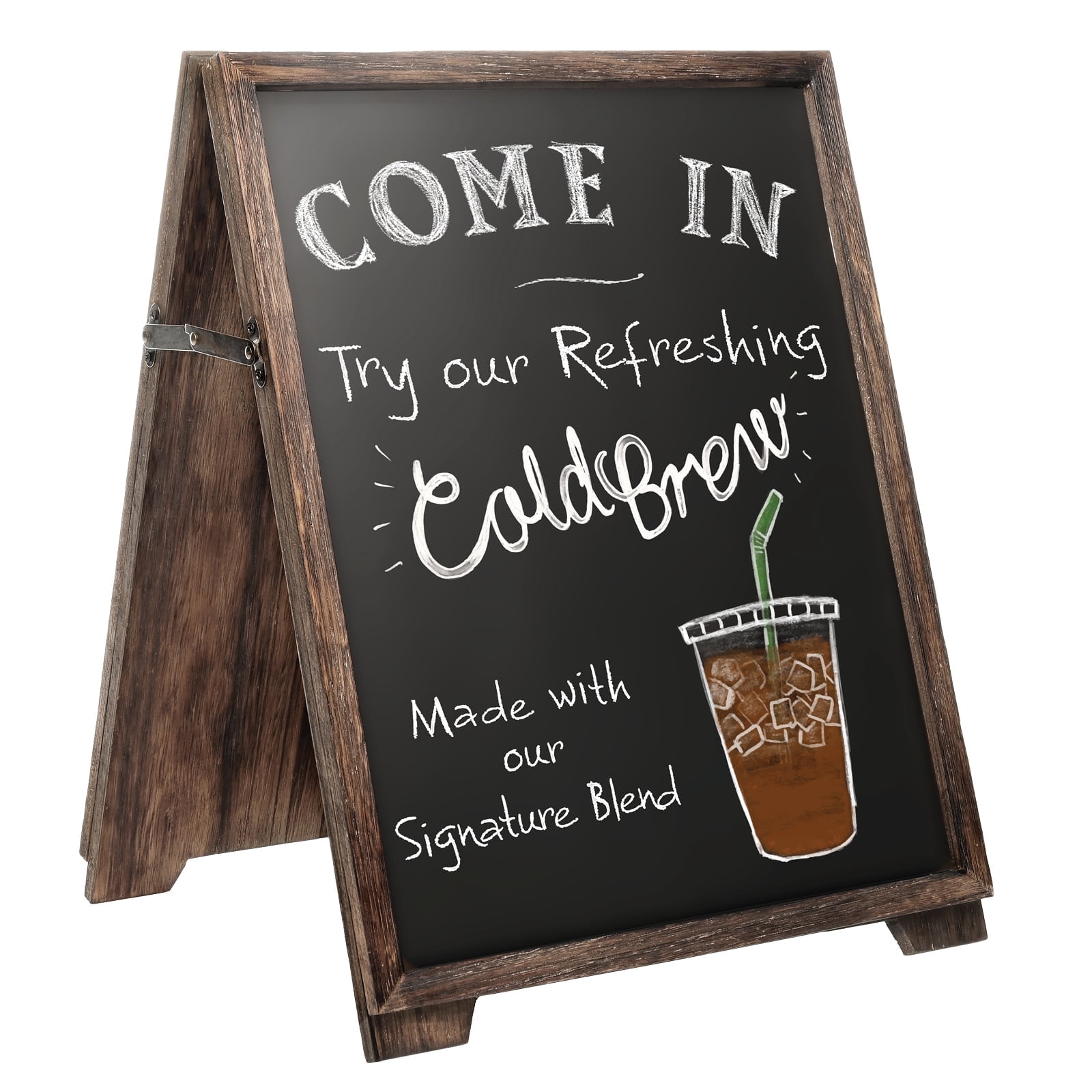 13" x 17" Desktop A-Frame Chalkboard - Walmart.com