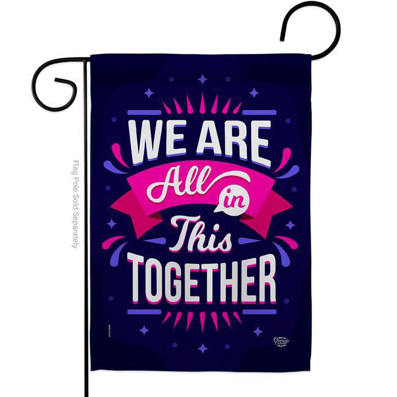 13 x 18.5 in. All In This Sweet Life Inspirational Double-Sided ...