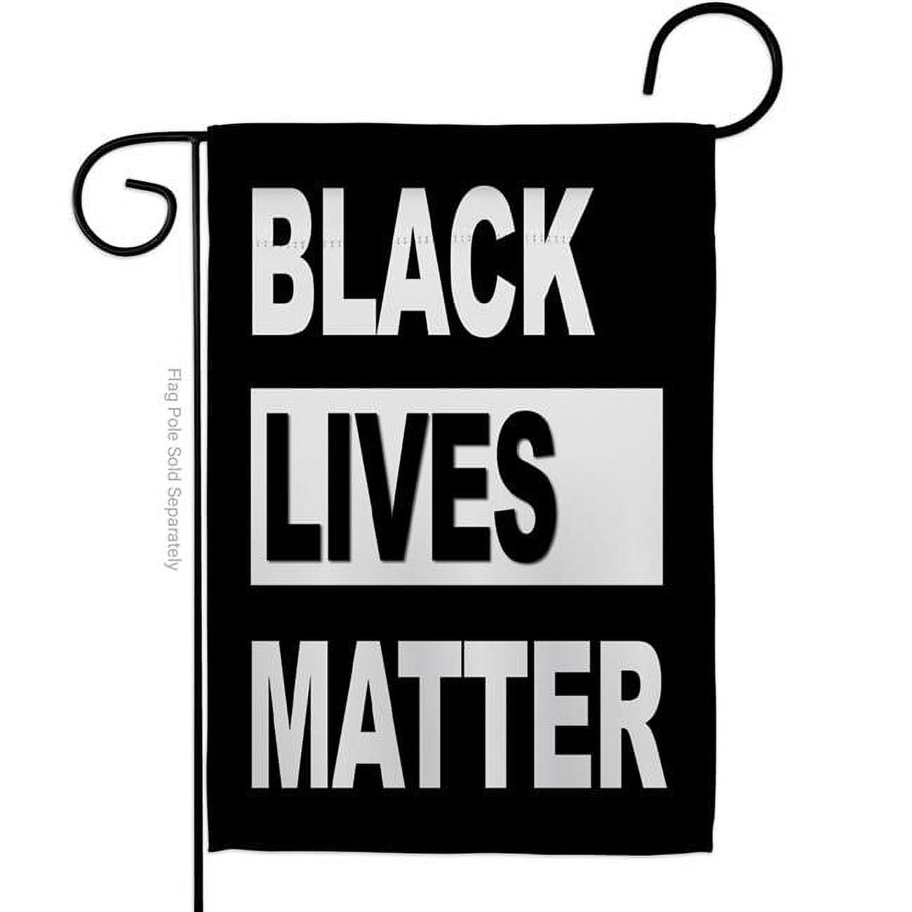 13 x 18.5 in. BLM Civil Rights Black History Lives Matter Double-Sided ...
