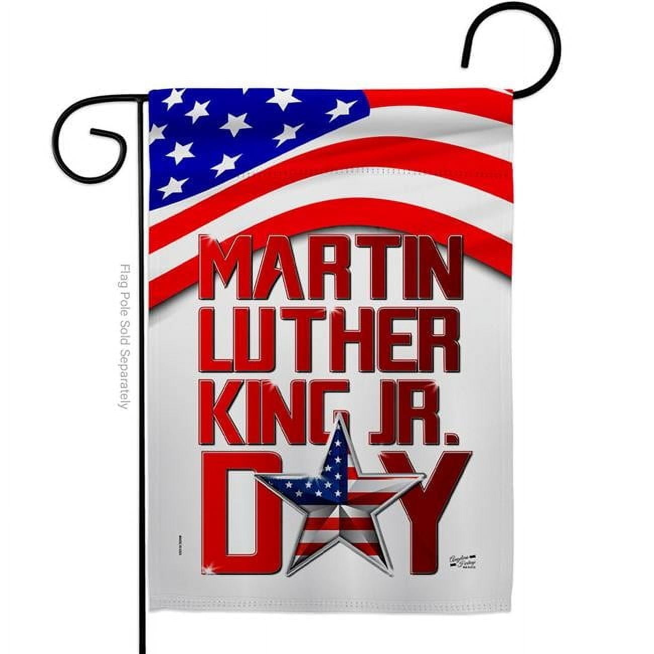 13 x 18.5 in. Happy MLK Day Black History Martin Luther King Double ...