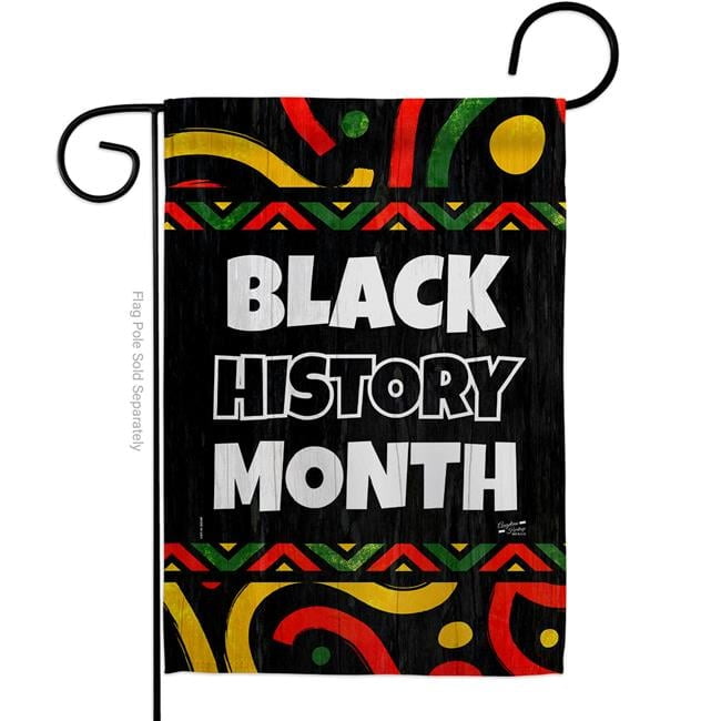 13 x 18.5 in. Hornoring Black History Lives Matter Double-Sided ...