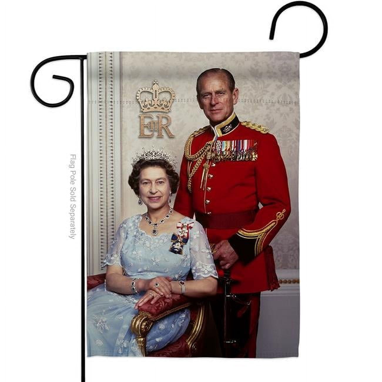 13 x 18.5 in. The Queen & Prince Philip Sweet Life Sympathy Double ...