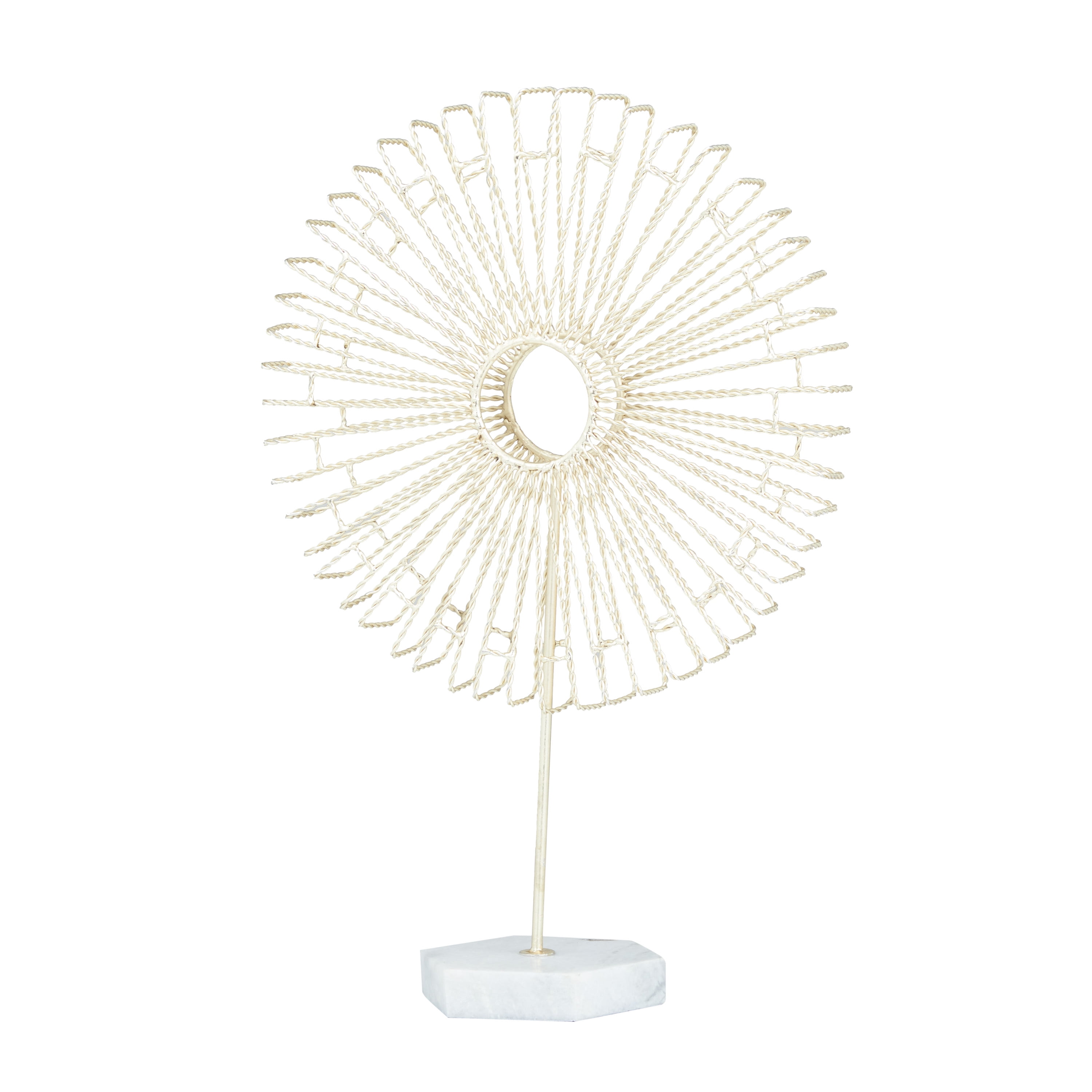 13" x 19" Gold Marble Starburst Sculpture, by CosmoLiving by ...