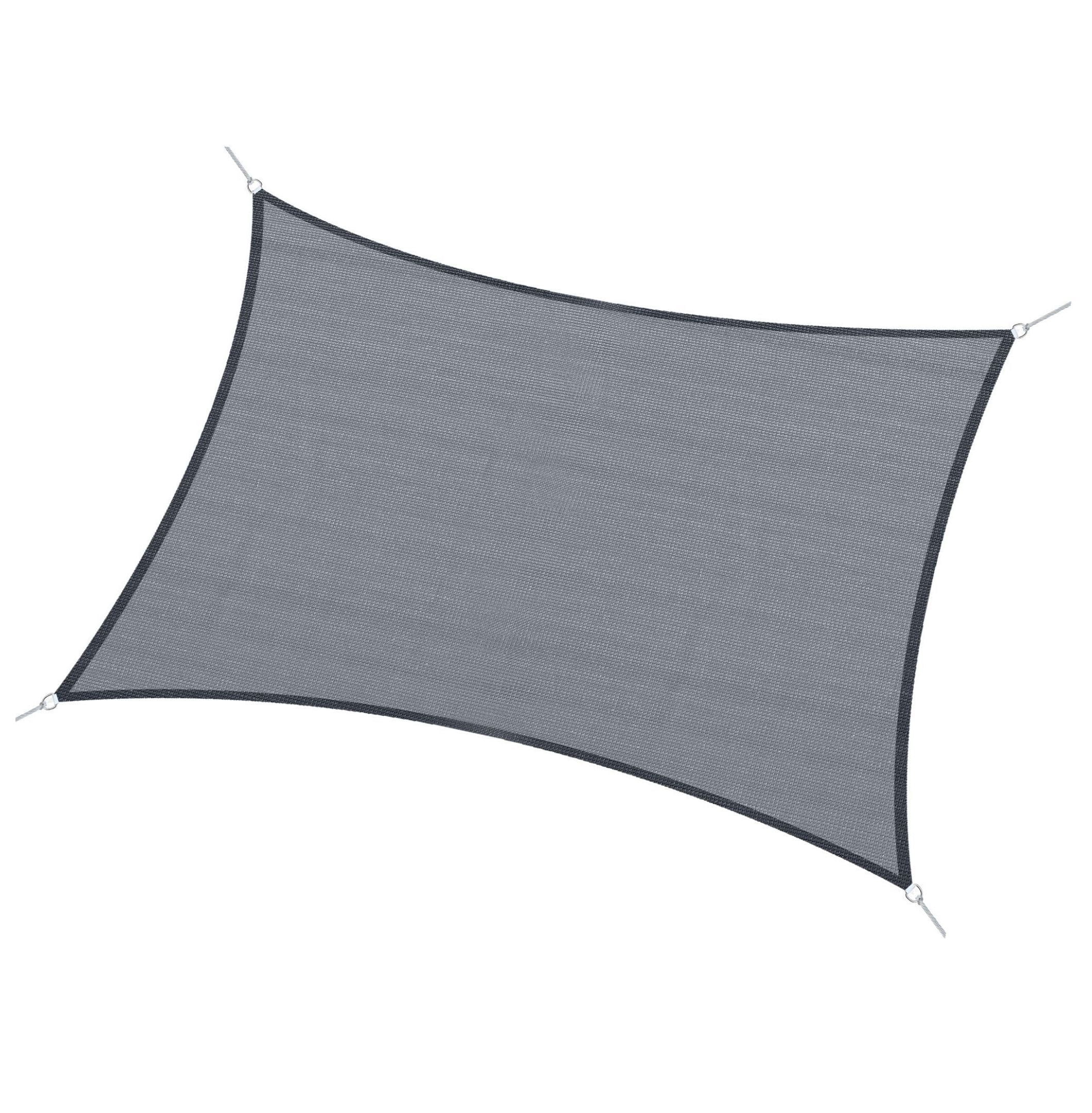 13' x 20' Rectangle Sun Shade Sail Canopy Outdoor Shade Sail Cloth for ...