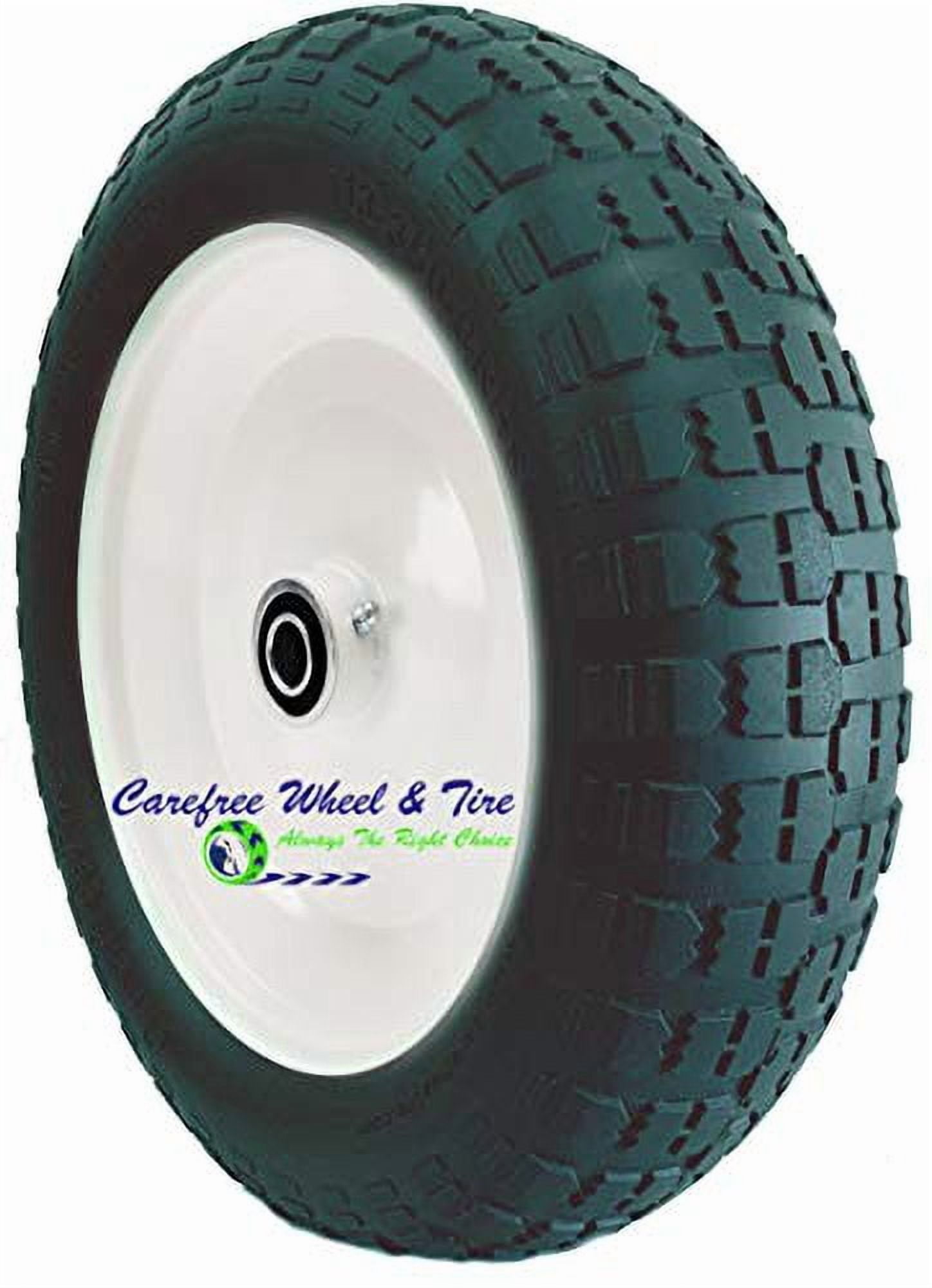13 x 3.50-8 (13" x 3.50) Wheelbarrow/Cart Wheel Assembly (6" Center Hub ...