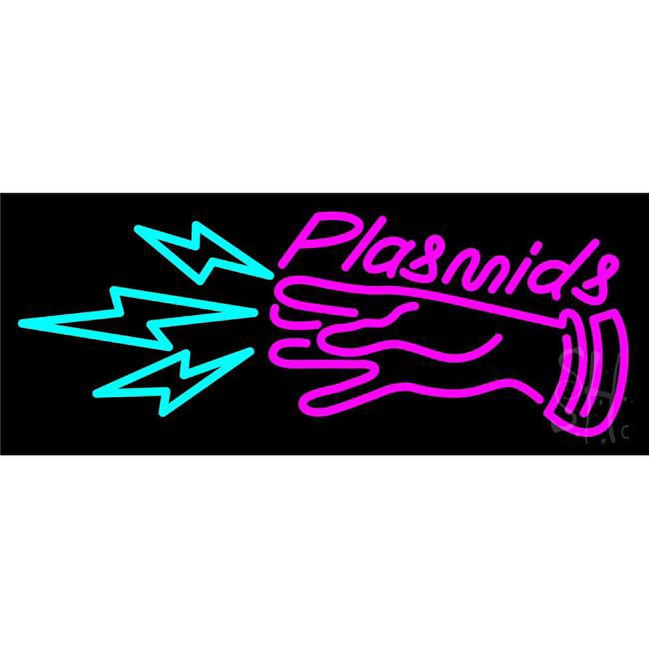 13 x 32 in. Bioshock Plasmids LED Neon Flex Sign, Pink & Turquoise ...