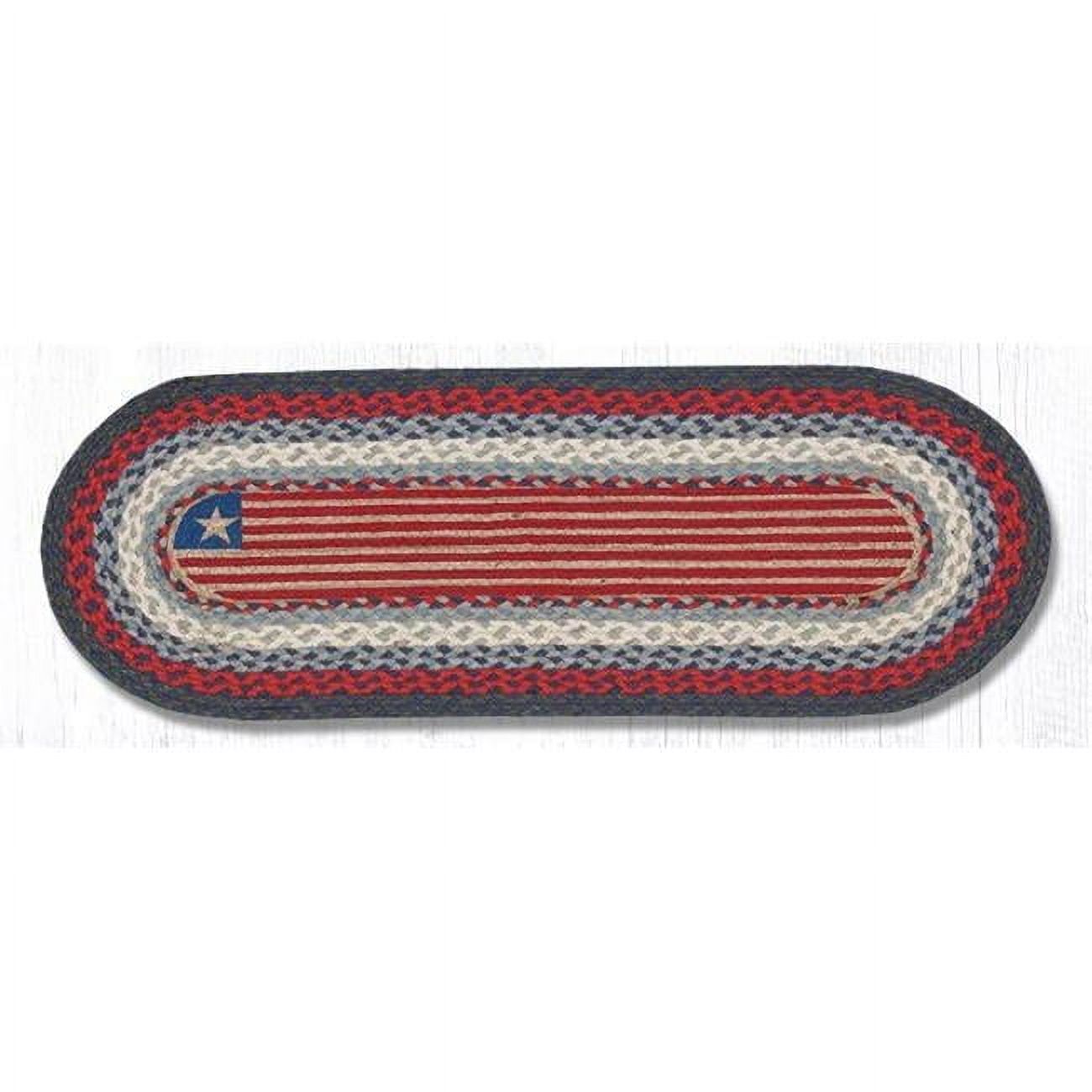 13 x 36 in. Flag Oval Patch Runner - Walmart.com