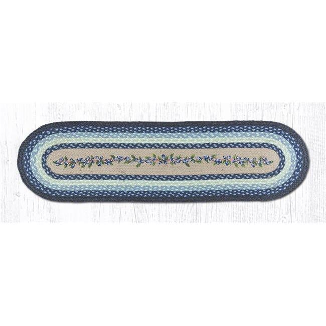 13 x 48 in. Blueberry Vine Oval Patch Runner - Walmart.com