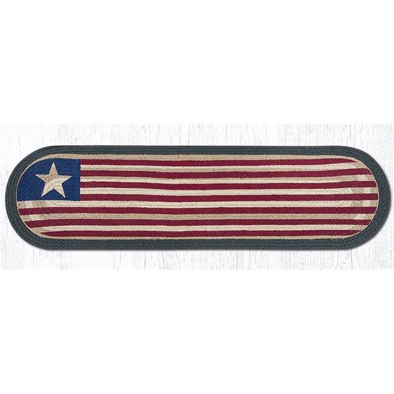 13 x 48 in. Original Flag Oval Patch Runner - Walmart.com