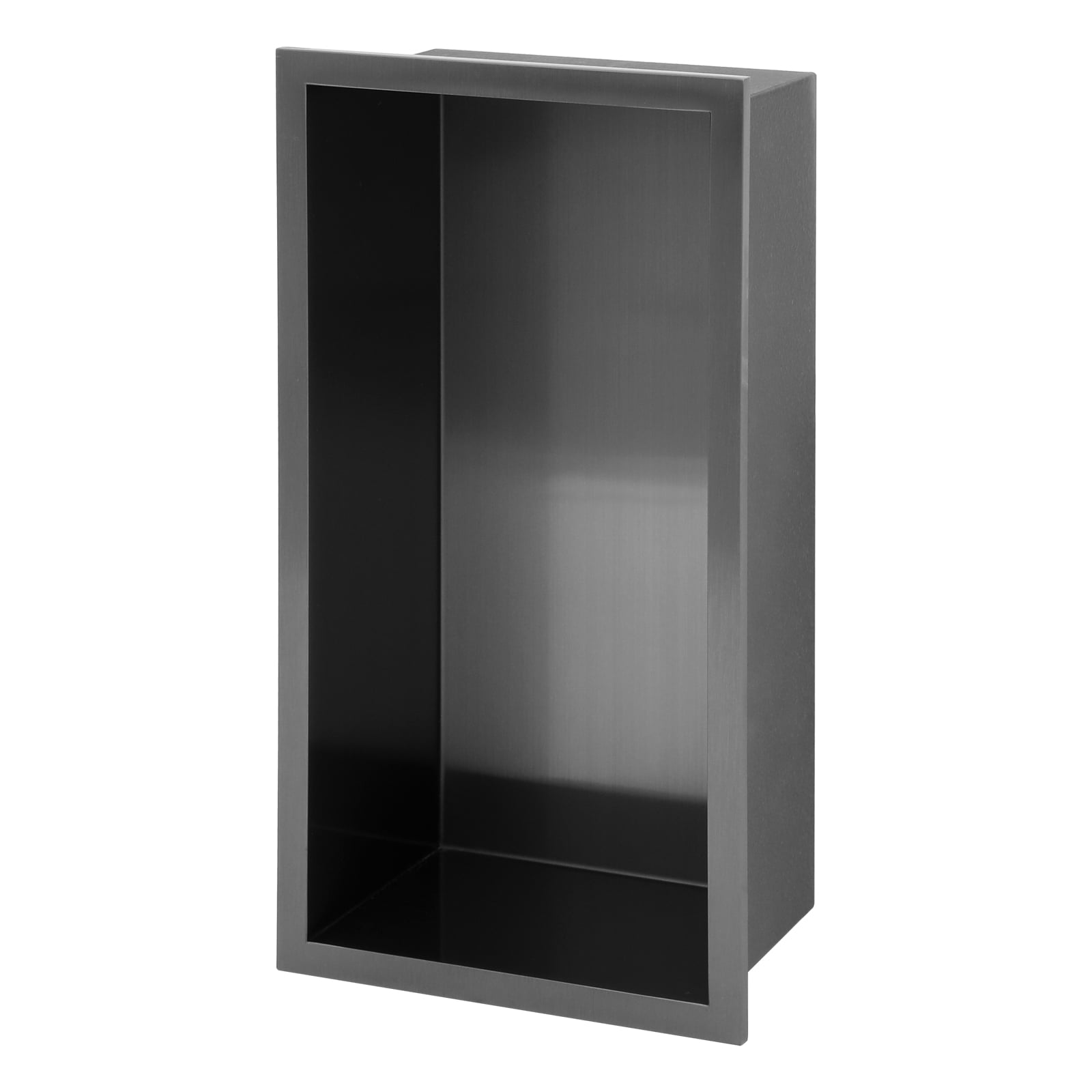 13" x 7" Gunmetal Black Stainless Steel Shower Niche - Waterproof ...