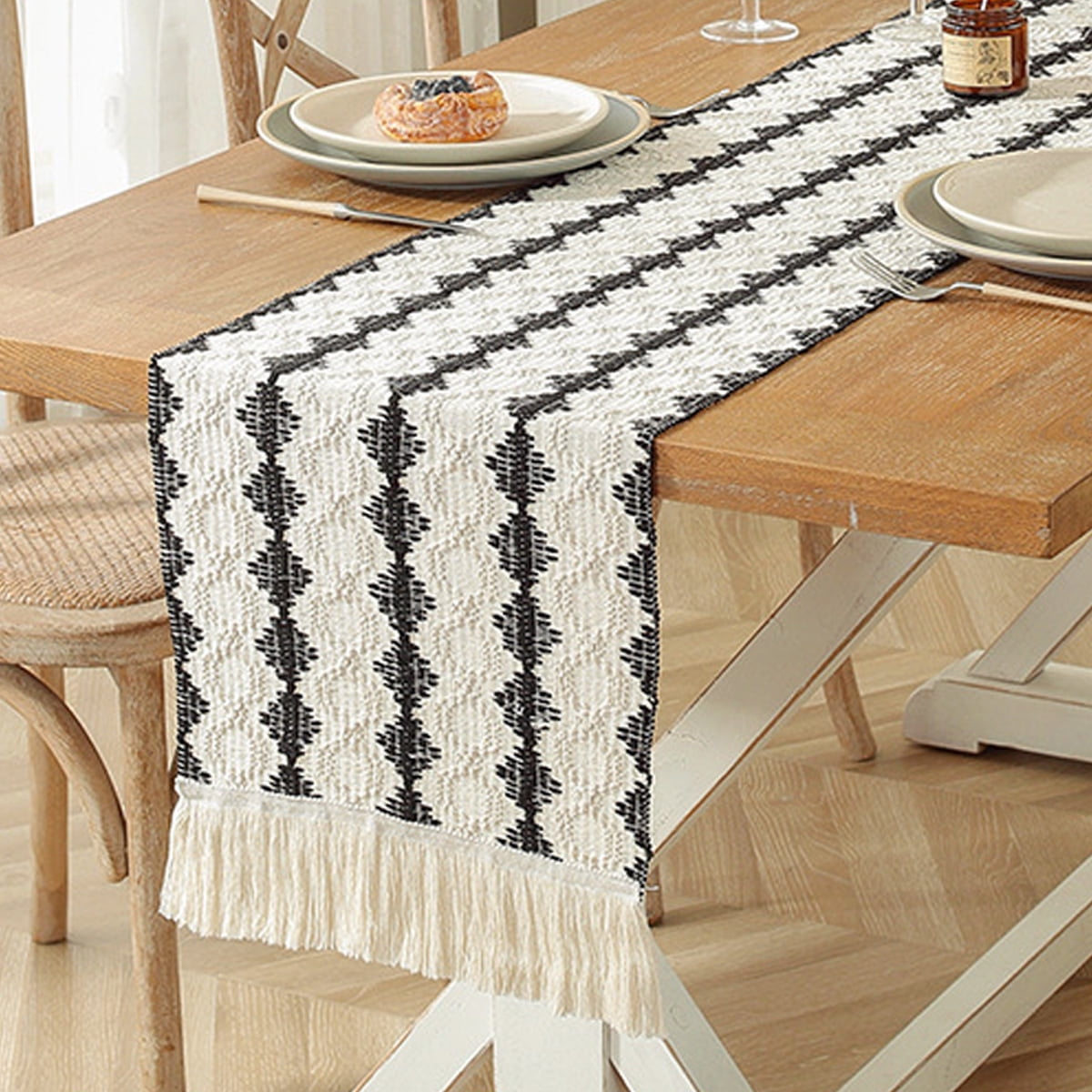 13 x 70 "Table Runner, Boho Table Runner, Boho Deco/Farmhouse Coffee ...