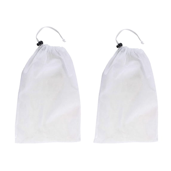 13 x 8 Inch Pool Leaf Vacuum Bag, Fine Mesh Replacement Filter Bag for ...