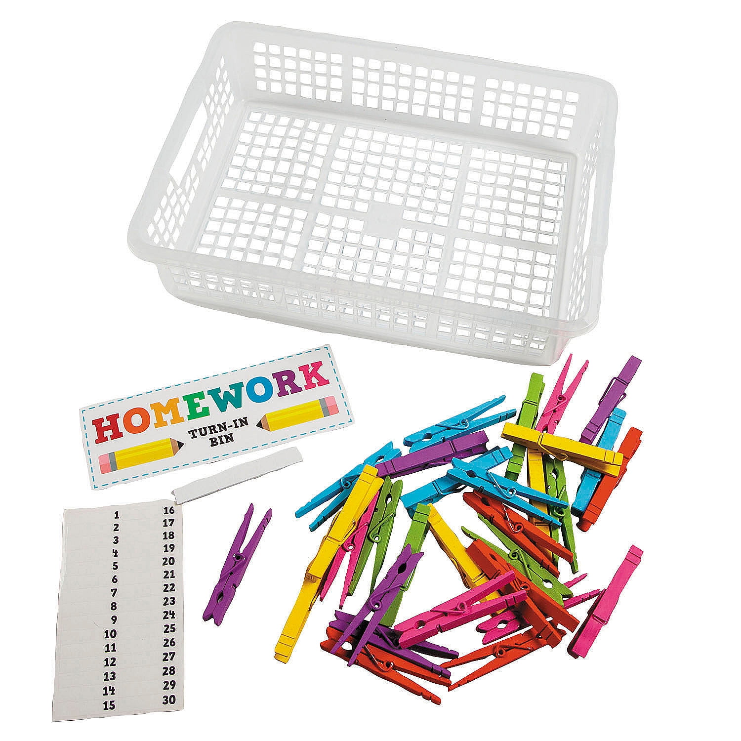 13" x 9 3/4" Classroom Homework Turn-in System – 33 Pc. - Walmart.com