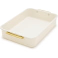 13" x 9" Rectangular Ceramic Nonstick Cake Pan, PFAS & BPA Free, Cream ...