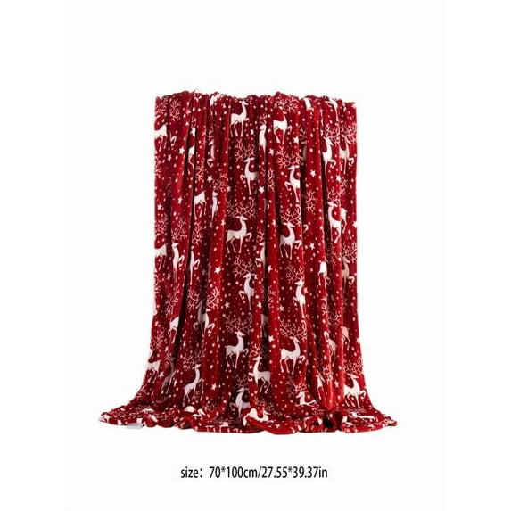 130*150cm Winter Warm Sleeping Cover Blanket, Heavyweight Bed Throw for ...