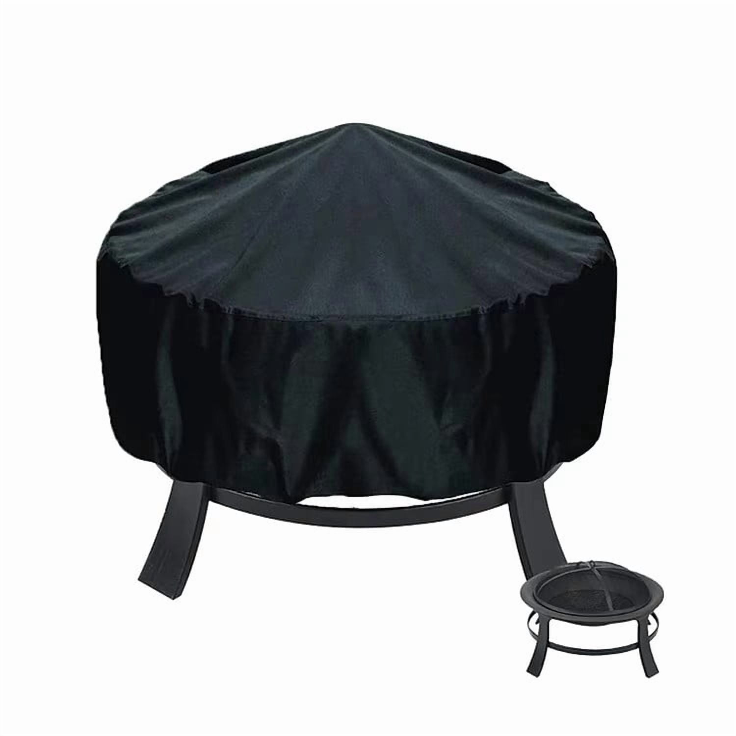 130×71cm Round Barbecue Grill Cover, Waterproof UV Resistant Outdoor ...