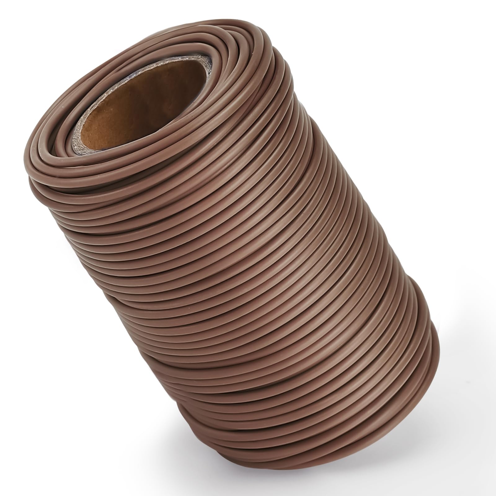 130 Feet Brown Soft Plant Tie, TPR Material Gardening Twist Ties with ...