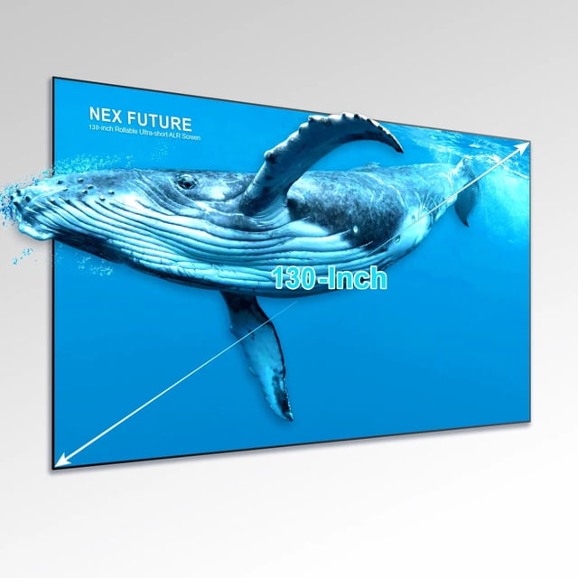 130 Inch NEX FUTURE Cinematic Premium ALR Screen, Fixed Frame, 16:9 ...