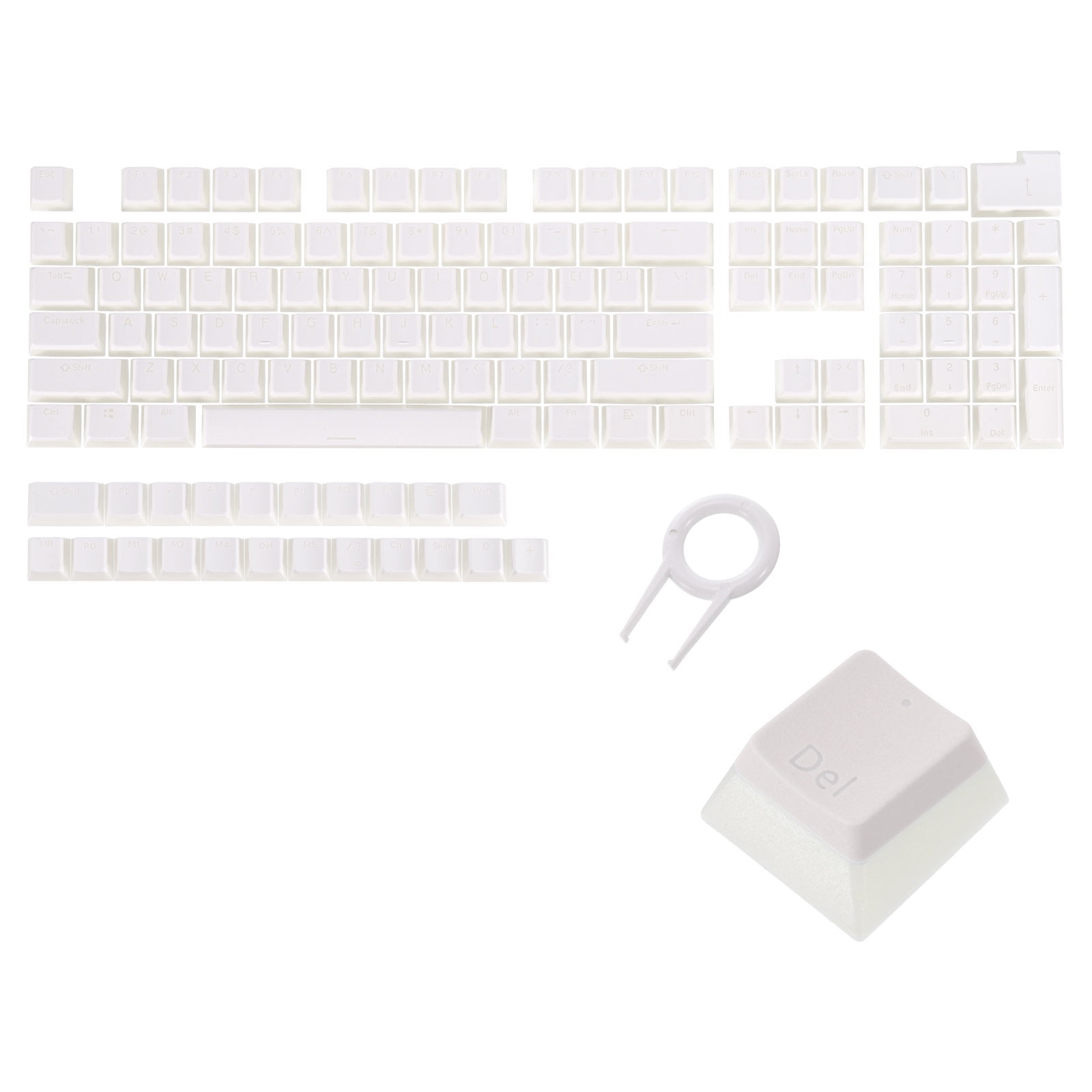 130 Keys Pudding Keycaps Set OEM Profile PBT for Mechanical Keyboard ...