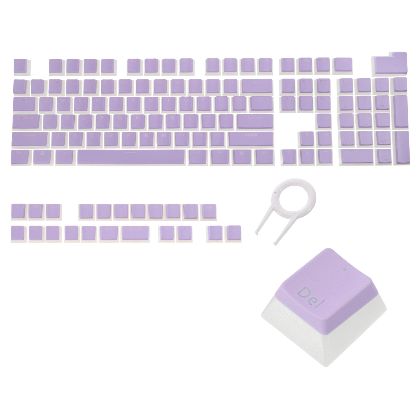 130 Keys Pudding Keycaps Set OEM Profile PBT for Mechanical Keyboard ...