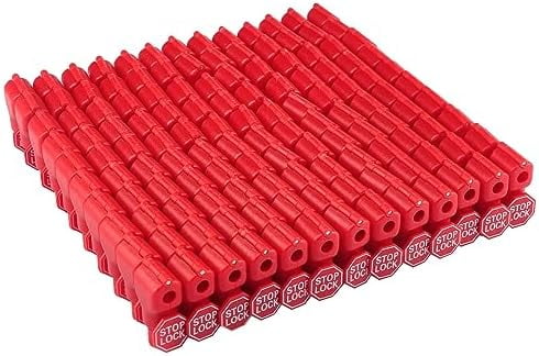 130 PCS Peg Hook Stop Lock, Stop Lock for Retail Shop Display Hooks ...