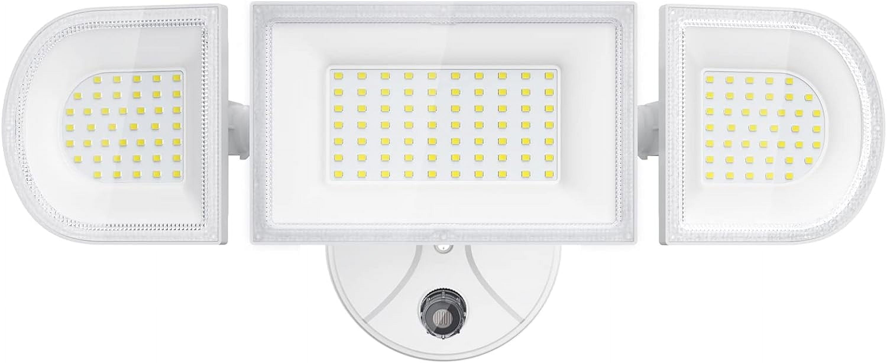 130 dawn to dusk outdoor lighting, 13000 lumen safety floodlight with ...