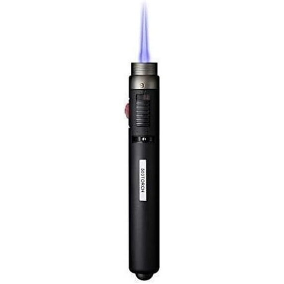 1300℃ Precision Mini Butane Torch - Dual Flame Refillable Windproof ...